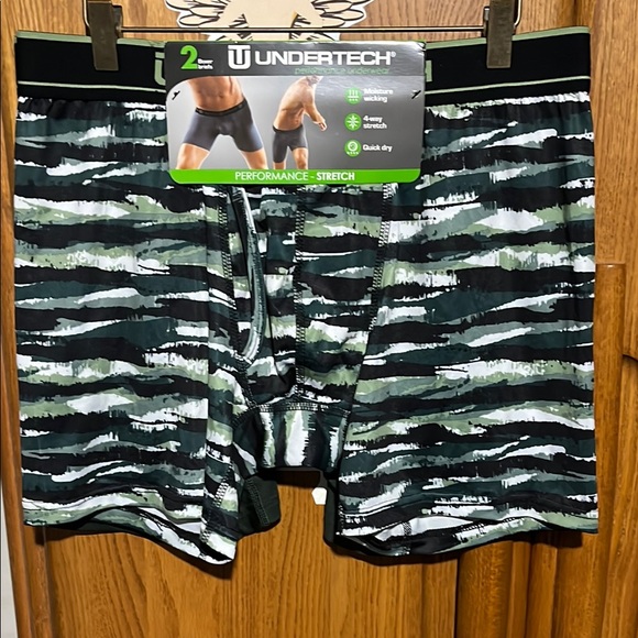 UnderTech | Underwear & Socks | Mens Performance Stretch Boxer Briefs ...